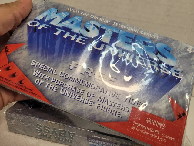 MATTEL MASTERS OF The Universe Commemorative VHS Into The Abyss TO Save ...