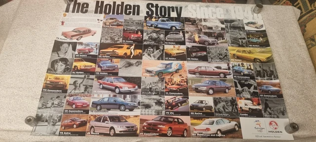 HOLDEN CAR MODEL chart the holden story commodore gts monaro eh hd hq ...