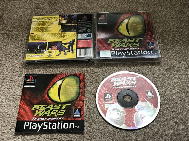 BEAST WARS TRANSFORMERS Sony Playstation 1 Ps1 Game With Manual ...