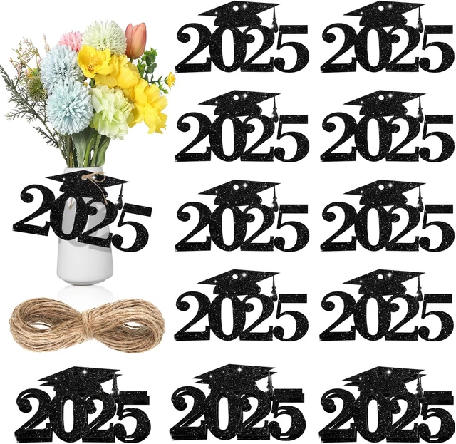 24 PCS 2025 Graduation Decorations Class of 2025 Graduation ...
