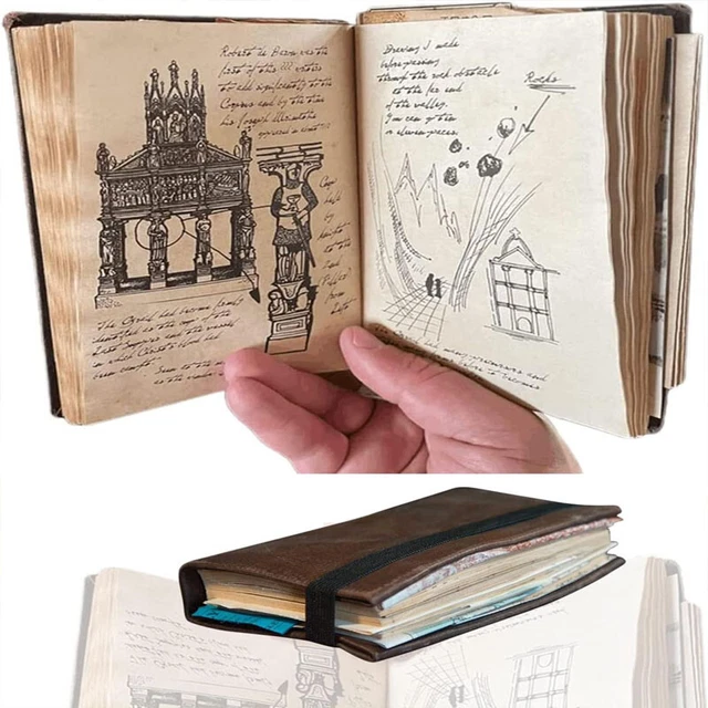 INDIANA JONES GRAIL Diary Classic Movie Props Replica Vintage Diary ...