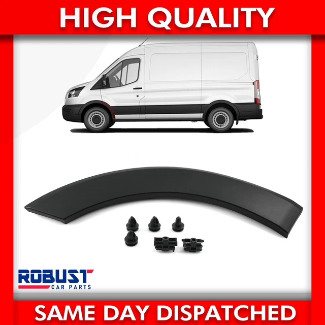 FRONT LEFT WHEEL Arch Moulding Protective Trim For Ford Transit Mk8 ...