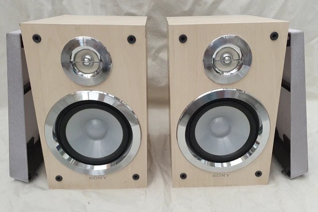 SONY COMPACT SHELF Speakers 6 Ohms Model SS-CGPX5 £31.87 - PicClick UK