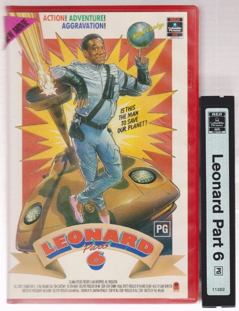 RARE BETA VIDEO Tape LEONARD PART 6 Big Box Ex-Rental Betamax RCA ...