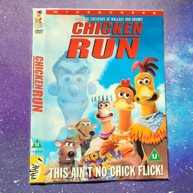 CHICKEN RUN (DVD, 2000) Region 2 - DISC AND SLEEVE ONLY NO CASE £1.80 ...