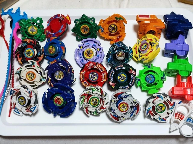 TAKARA TOMY BEYBLADE Set Huge Lot Bakuten Shoot first generation ...