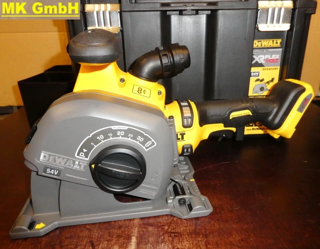 DEWALT DCG 200 NT cordless wall groove milling machine, 54V, with 2x ...