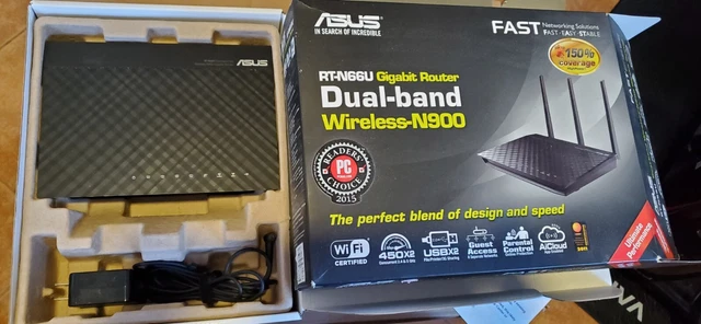 ASUS RT-N66U 450 Mbps 4-Port Gigabit Wireless N Router $12.77 - PicClick