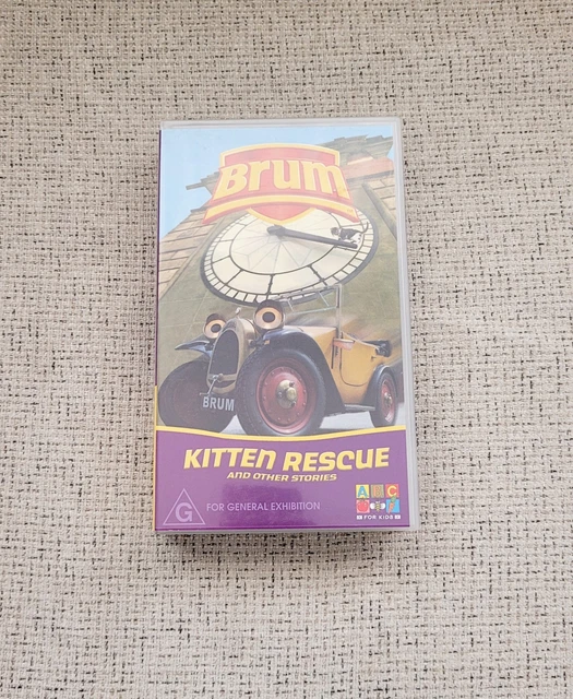 BRUM: KITTEN RESCUE And Other Stories - VHS ABC For Kids Video 2001 $20 ...