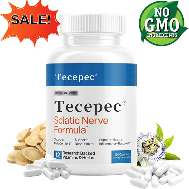 SCIATIC NERVE FORMULA Capsules-Supports Daily Comfort,Supports Nerve ...