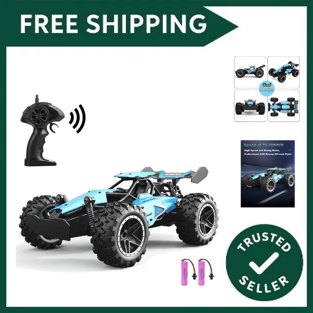 REMOTE CONTROL CARS – 2.4GHz High-Speed RC Car for Kids, 15KM/H+ 2WD ...