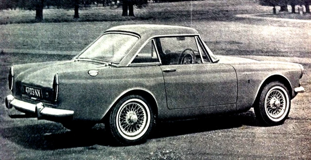 SUNBEAM ALPINE GT Series IV Auto -1964 Original Road Test from Autocar ...