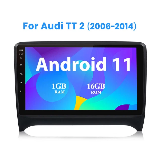 9& ANDROID 11 Car Stereo Radio GPS Sat Nav DAB 16GB For Audi TT MK2 8J ...