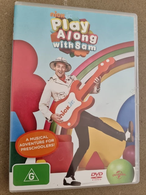 NICK JR PLAY Along With Sam DVD Region 4 PAL | Australian Kids Music TV ...