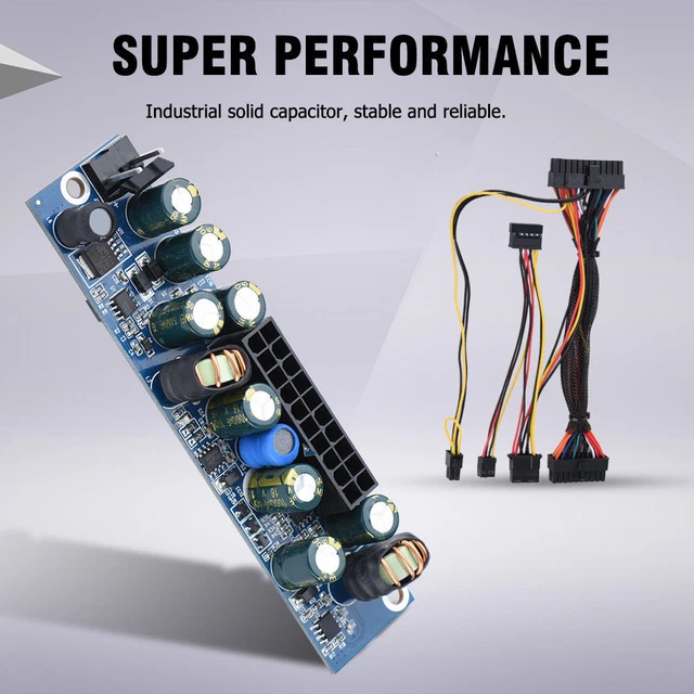 ATX PSU DC 12V 120W Power Supply Card Board 24Pin for HTPC Mini-ITX ...