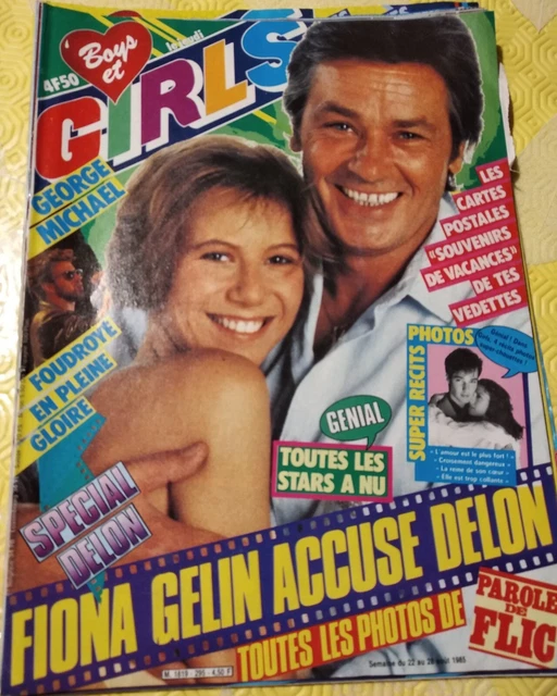 Magazine Girls N°295 Août 1985 Alain Delon George Michael 32 4685