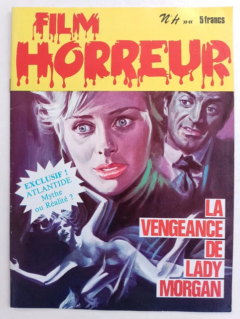 FILM HORREUR NUMÉRO 4 - La Vengeance De Lady Morgan - Roman Photo ...