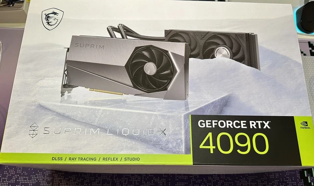 MSI RTX 4090 Suprim LIQUID X 24GB GDDR6X Geforce - NEW SEALED BOX £ ...