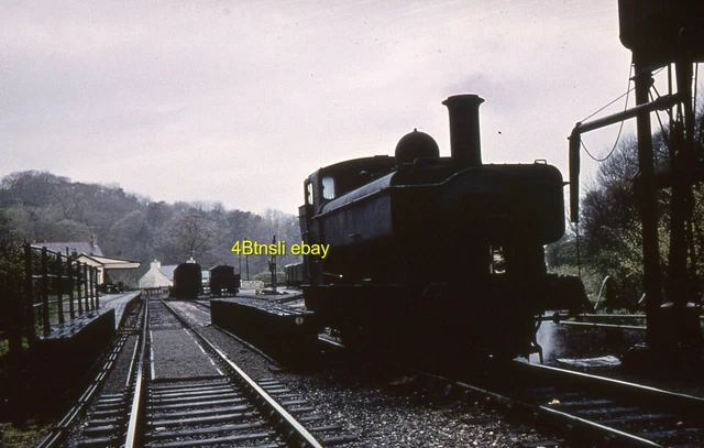 DUPLICATE 35MM SLIDE GWR 7400 Class 0-6-0PT 7407 at Aberayn 12.04.1961 ...