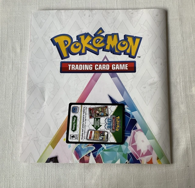 POKEMON TCG PRISMATIC Evolutions Poster Collection Poster and Code Card ...