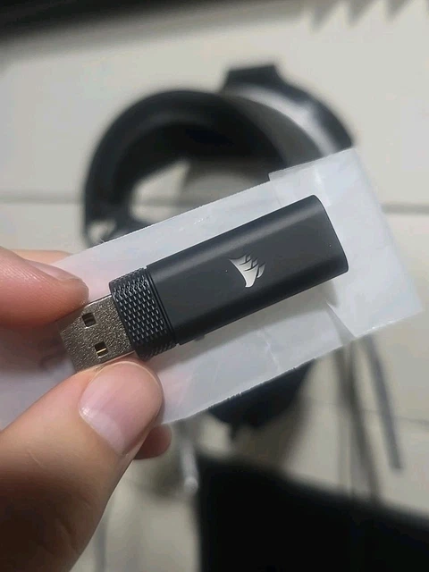 GENUINE CORSAIR HS80 Wireless Gaming Headset Receiver Transceiver USB ...