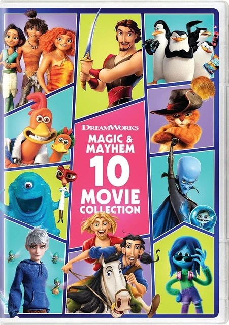 DREAMWORKS MAGIC AND Mayhem 10 Movie Collection & New DVD Box Set ...