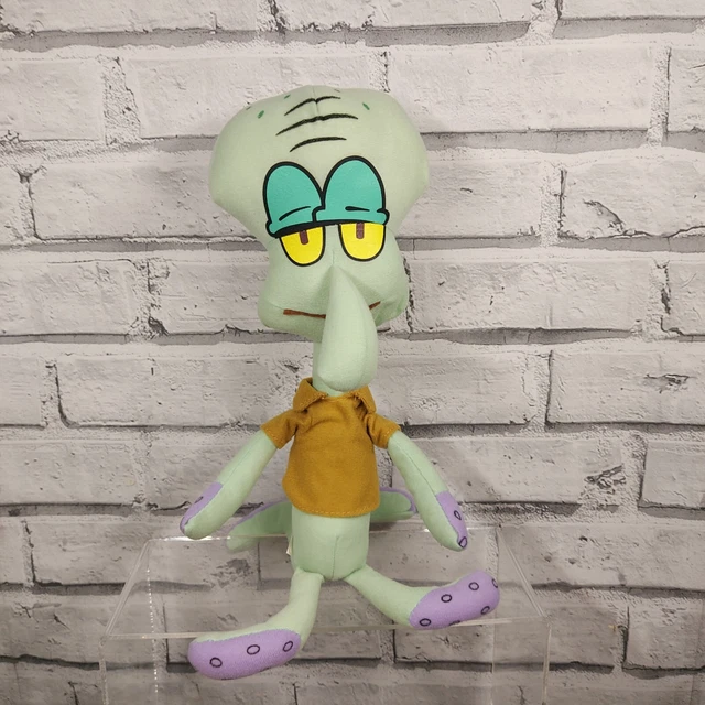SPONGEBOB SQUAREPANTS SQUIDWARD 14" Soft Toy Plush Official Viacom Play ...