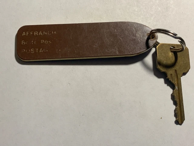 VINTAGE HOTEL MOTEL Room Key Fob & Key #491 $17.30 - PicClick AU