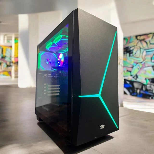 CUSTOM BUILD ARGB Gaming Desktop Computer i7 PC 32GB RAM 1TB SSD NVIDIA ...