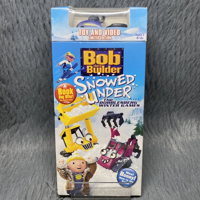 BOB THE BUILDER Snowed Under The Bobblesberg Winter Games VHS Meet ...