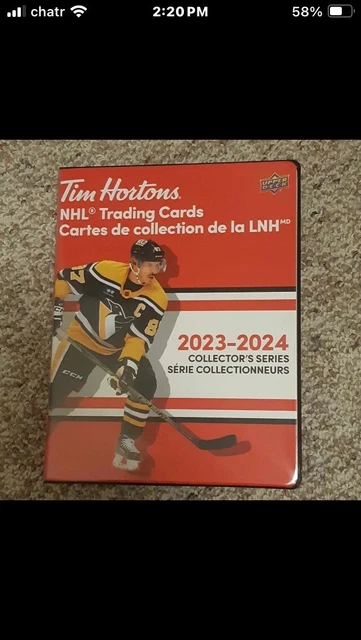 TIM HORTONS 2023-24 Full Master Set of 234 cards including Official ...