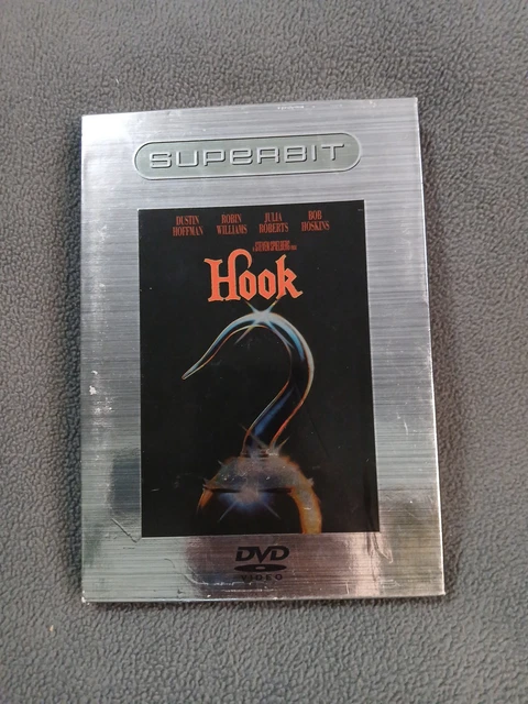 1-DISC DVD - Steven Spielberg's: Hook (2003, Super Bit) w/ Slipcover ...