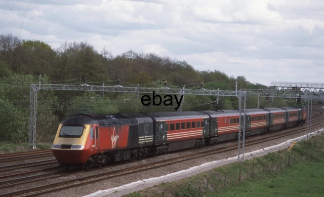 35MM RAILWAY SLIDE - Virgin HST Class 43. 43079 @ Slindon £2.99 ...