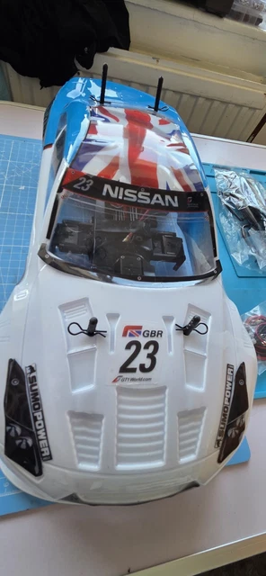 TAMIYA TL01 NISSAN GTR 1/10 RC Car 4WD Core Motor £90.00 - PicClick UK
