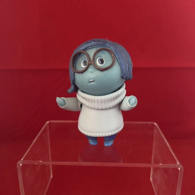DISNEY INSIDE OUT Core Sadness Figure By Tomy Emotions £6.00 - PicClick UK
