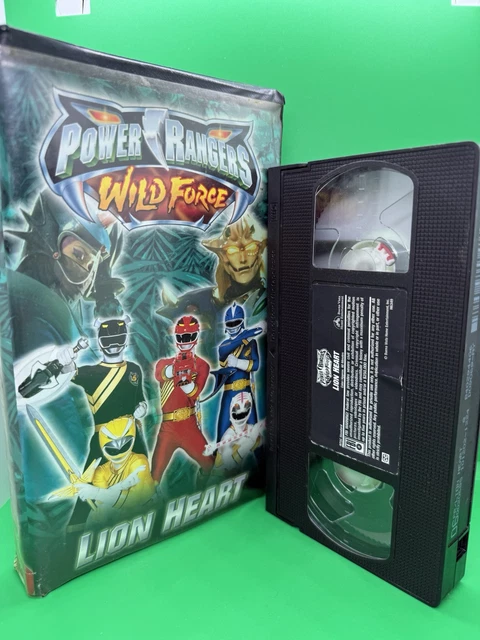 POWER RANGERS WILD Force: Lion Heart Color VHS Movie 2002 £8.35 ...