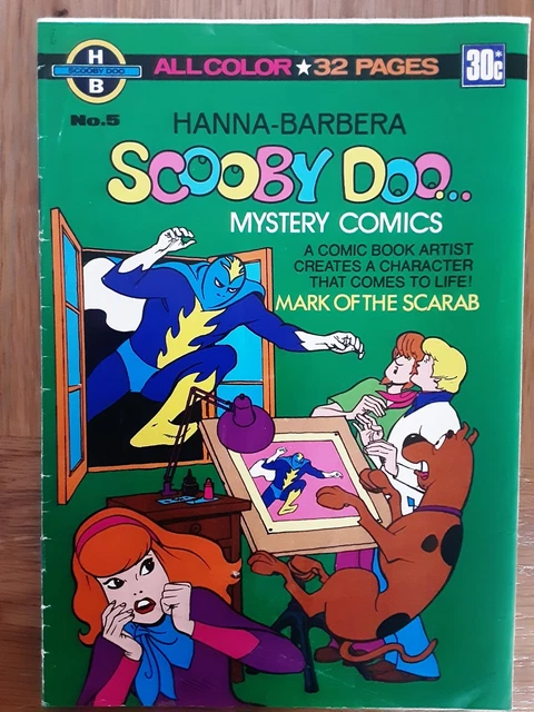 RARE SCOOBY DOO Mystery Comic #5, Hanna-Barbera HB, 1978, Mark Of The ...