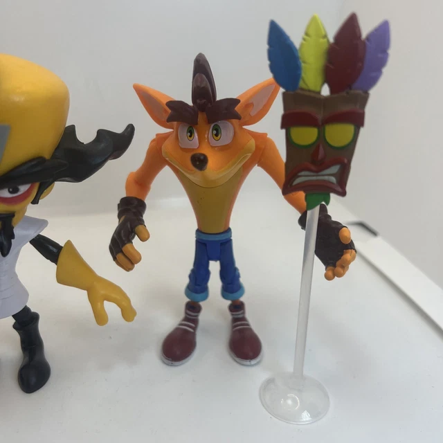 CRASH BANDICOOT & Dr Cortex Bandai Action Figures £18.00 - PicClick UK
