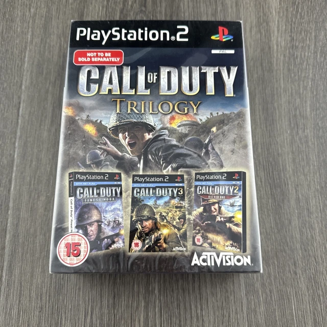 CALL OF DUTY TRILOGY PlayStation 2 PS2 *Tout neuf / scellé * Très rare ...