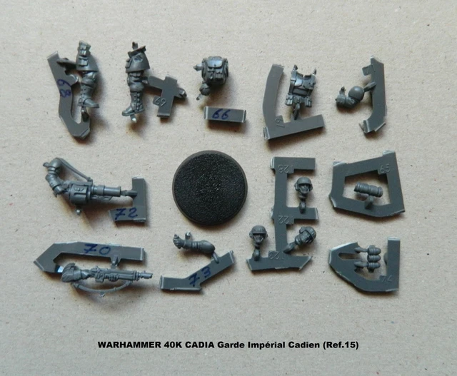 WARHAMMER 40K CADIA Garde Impérial Cadien (Ref.15) EUR 6,90 - PicClick FR