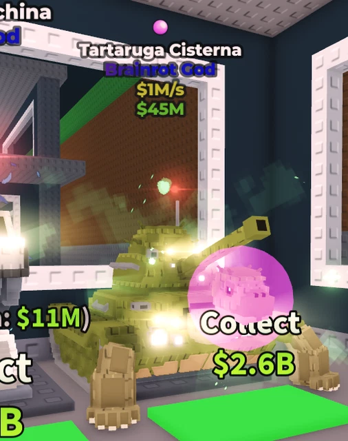 🌟ROBLOX STEAL A Brainrot *Tartaruga Cisterna* Brainrot God+ Bubble Gum🌟 ...