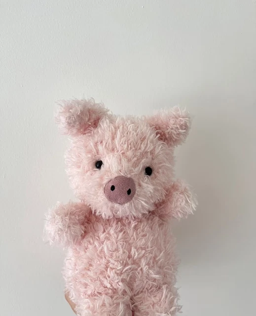JELLYCAT LITTLE PIG Stuffed Soft Plush Collectible Toy Gifts BNWT+blue ...