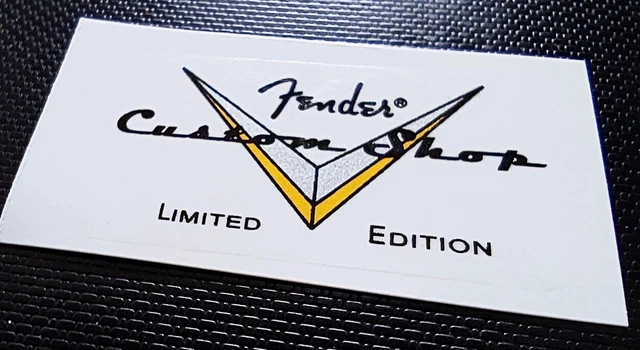 LOGO GUITARE FENDER CUSTOM SHOP / FENDER CUSTOM SHOP limited edition ...