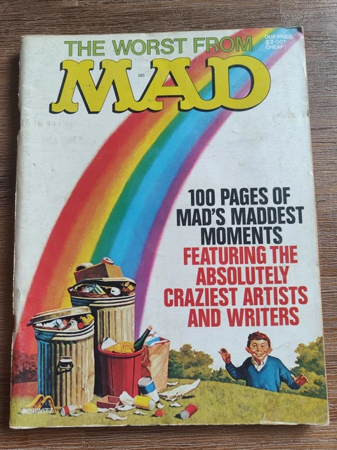 THE WORST FROM mad magazine 1980 Special issue 100 pages clockwork ...