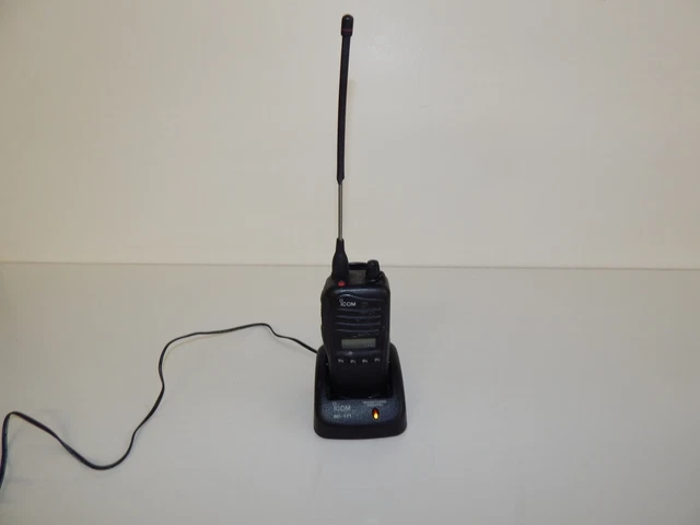 ^^ ICOM IC-F4021S Deux Voies Radio W/Bc-160 Recharge Station Accueil ...