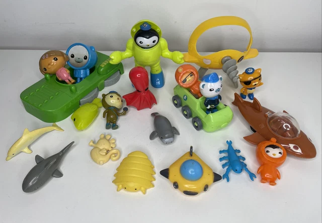 OCTONAUTS MAGAZINE FIGURES and Vehicles Bundle £19.90 - PicClick UK