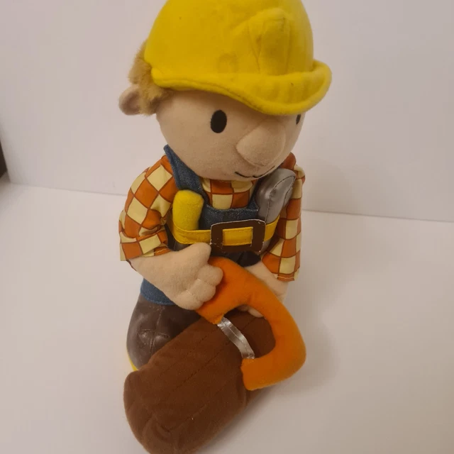 BOB THE BUILDER Plush Soft Toy Born to Play 2002 Sound Not Working £11. ...