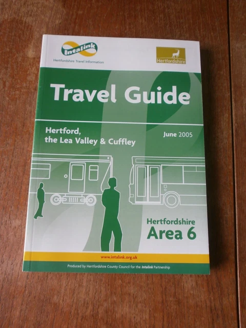 HERTFORDSHIRE AREA 6 Bus Timetable Book-Hertford/Lea Valley/Cuffley ...