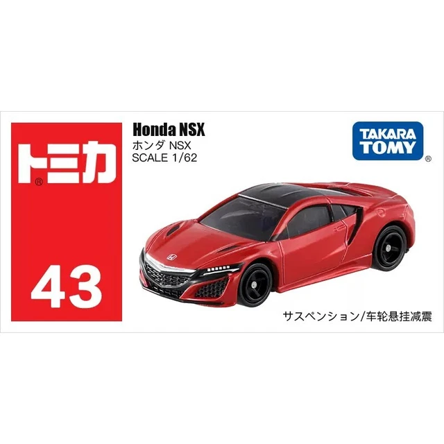 TAKARA TOMY TOMICA 43 Honda NSX Red Diecast Model Toy Car New in Box EUR 6,10 - PicClick FR