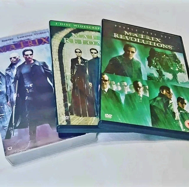 THE MATRIX TRILOGY (1999) | Movie | Collection | DVD | VHS | The Matrix ...